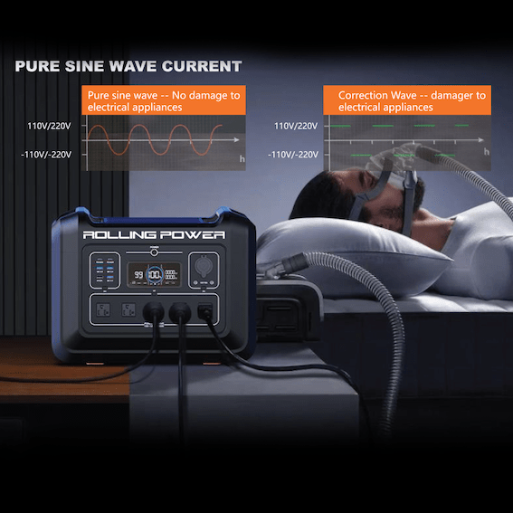 Rolling Power – RP2400W Portable Power Station with 2232Wh LiFePO4 ...